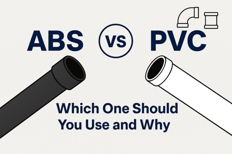 ABS vs PVC: Key Differences, Pros, Cons & Best Uses